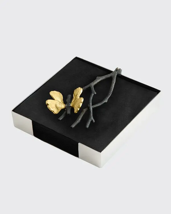 Michael Aram Butterfly Ginkgo Cocktail Napkin Holder