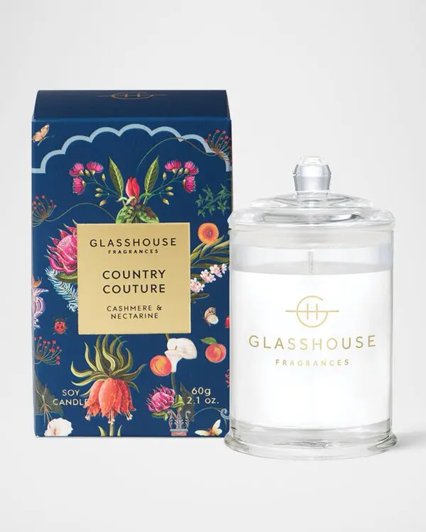 GLASSHOUSE FRAGRANCES Country Couture Candle, 2.1 Oz - One-color