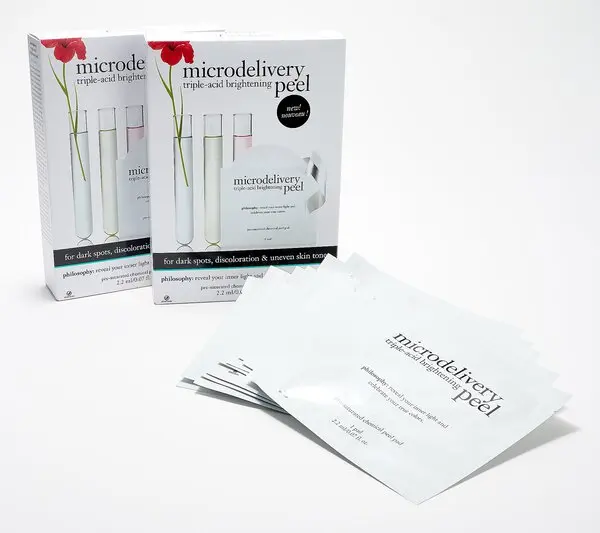 PHILOSOPHY Microdelivery Facial Peel Pads 12 Count Duo