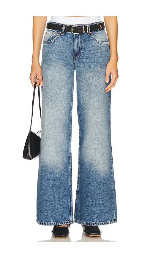 DR. DENIM Rhue Low Rise Wide Jeans