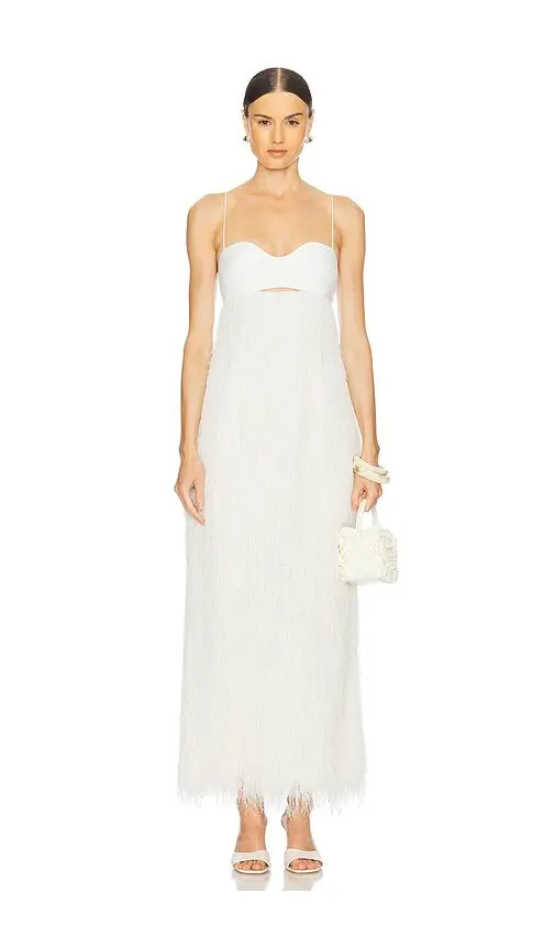 Clea Selene Fringe Longline Dress