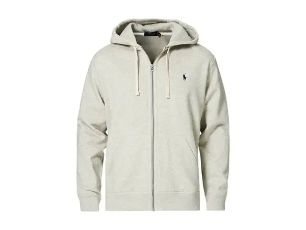 Ralph Lauren Athletic Fleece Full-zip Hoodie - Light Sport Heather