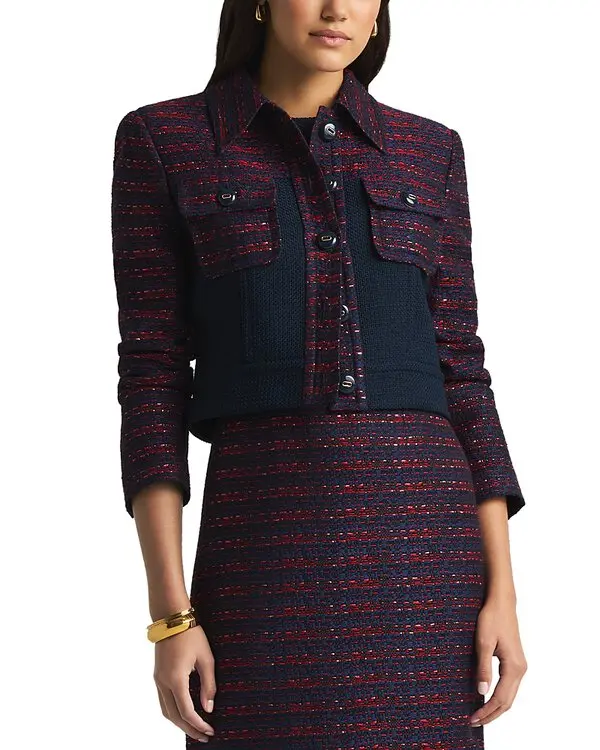 St. John Tweed Jacket - Multi