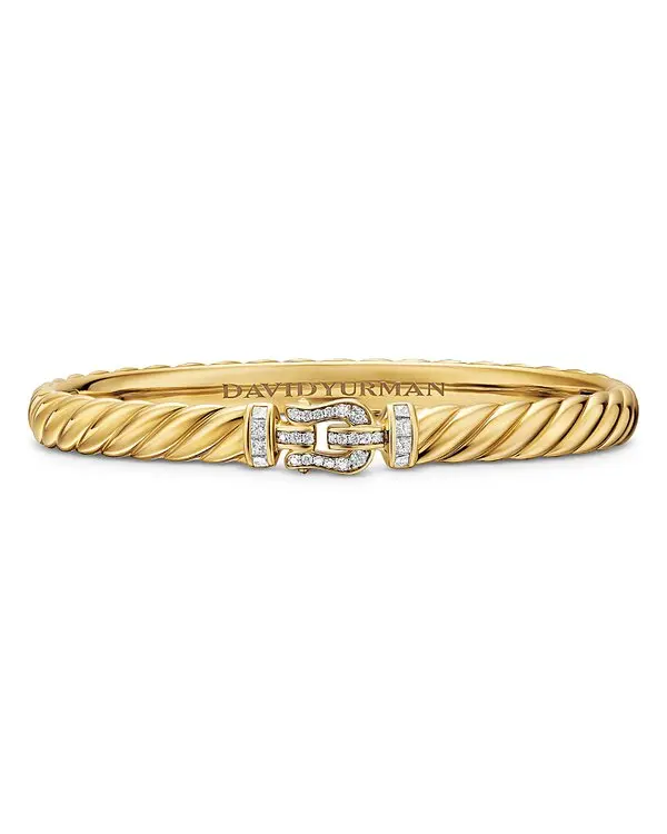 David Yurman Sculpted Cable Buckle Bracelet