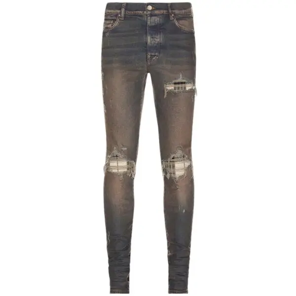 Amiri Mx1 Plaid Jeans