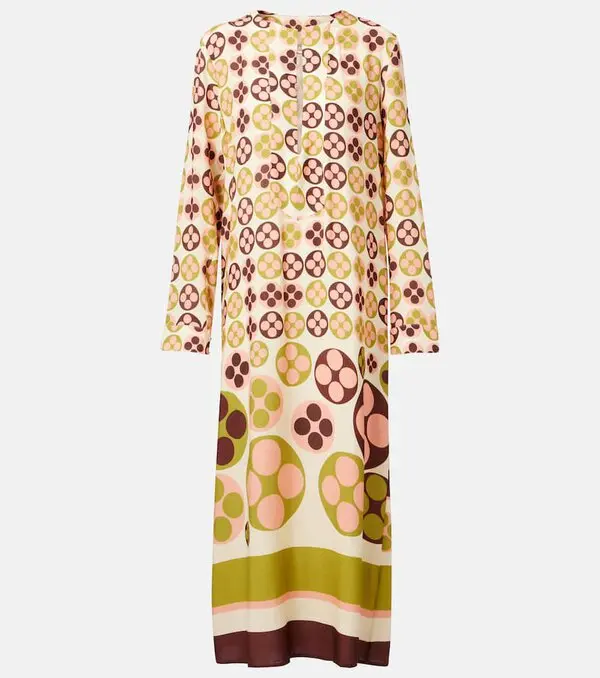 ADRIANA DEGREAS Giardino Printed Tunic