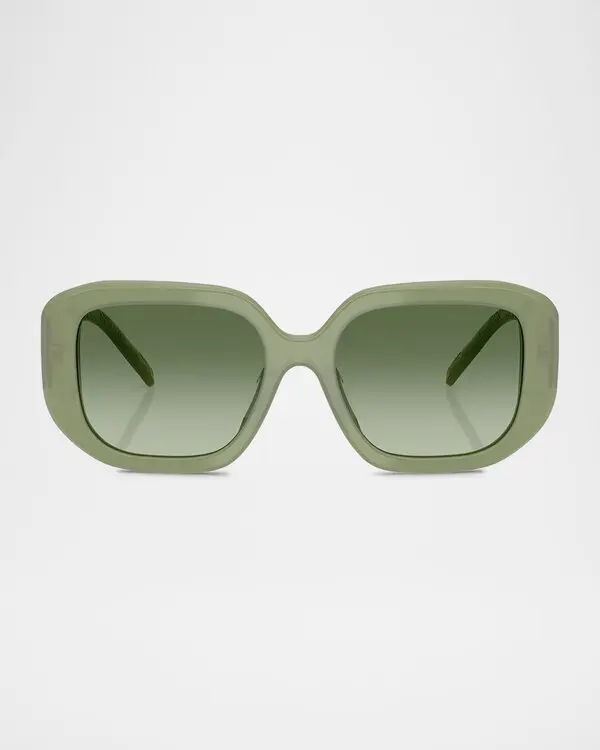 Tory Burch Square Sunglasses - Green Gradient