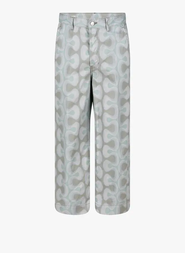 Dries Van Noten Printed Trousers