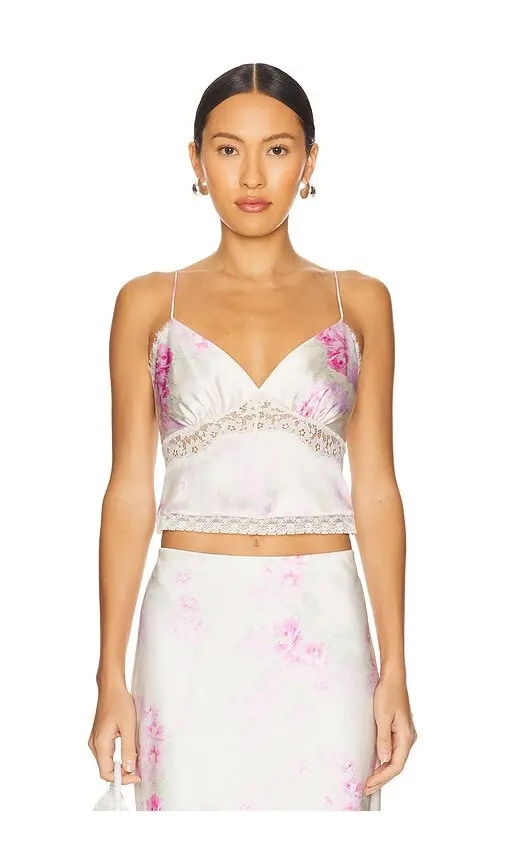 LoveShackFancy Spritely Cami - Vanilla Sorbet