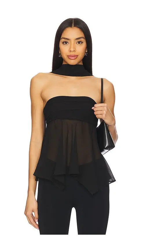 LOVERS AND FRIENDS Sierra Top - Black