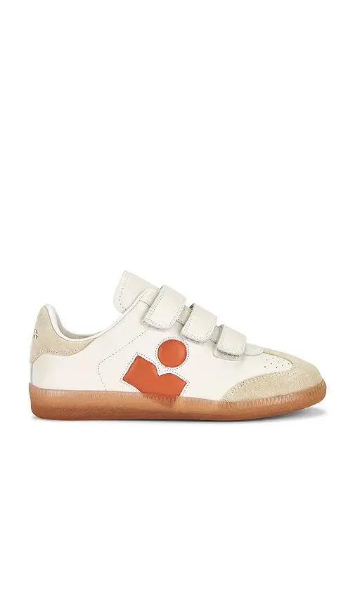 Isabel Marant Beth Sneaker - Beige & Orange