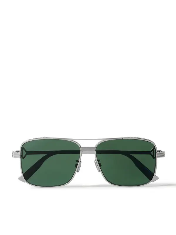 Dior Cd Diamond S9u Square-frame Sunglasses - Silver