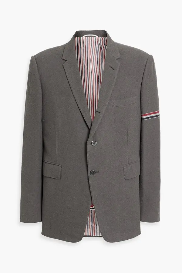 Thom Browne Striped Cotton-blend Blazer