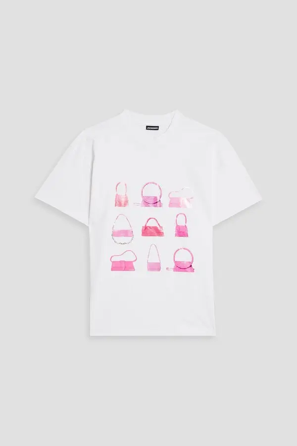 Jacquemus Printed Cottonjersey Tshirt