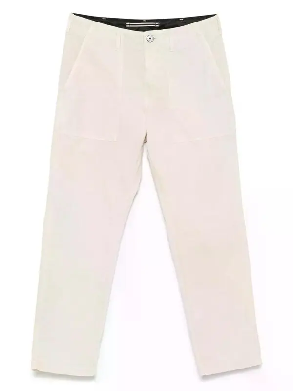 Stone Island Compass-motif Trousers - Neutrals