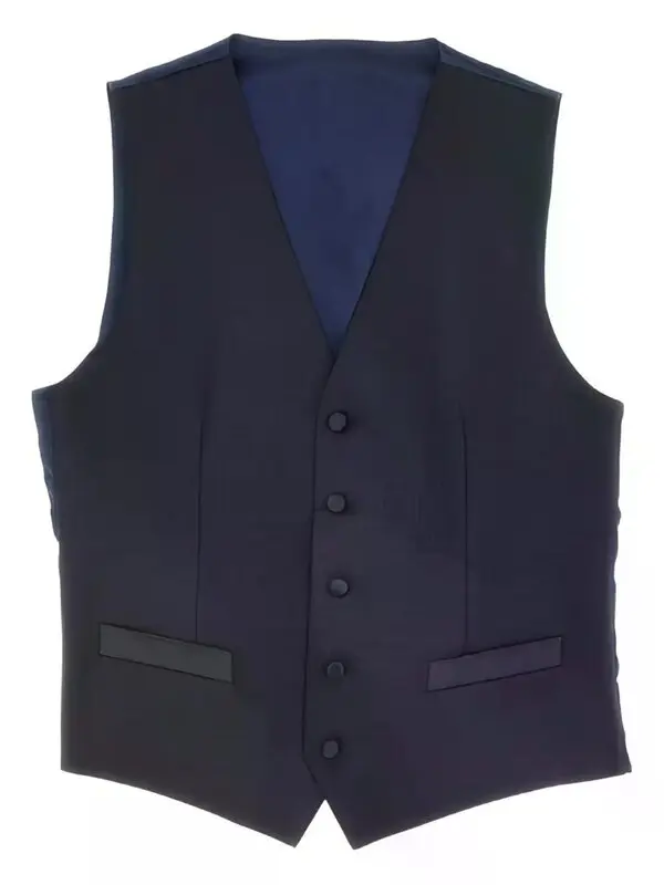 Dolce & Gabbana V-neck Vest - Blue
