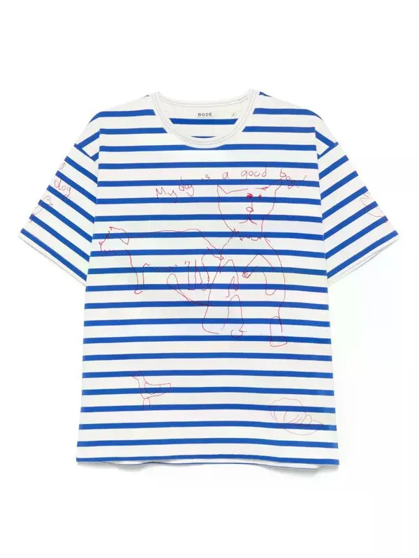 BODE Margate T-shirt - Blue