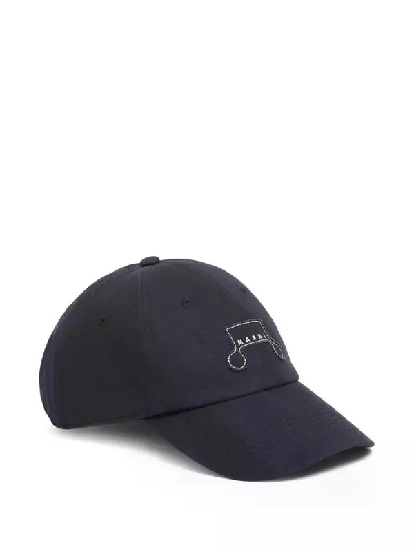 Marni Logo-appliqué Cap