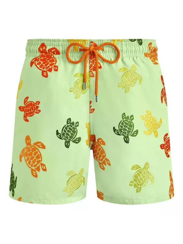 Vilebrequin Turtle-embroidered Swim Shorts