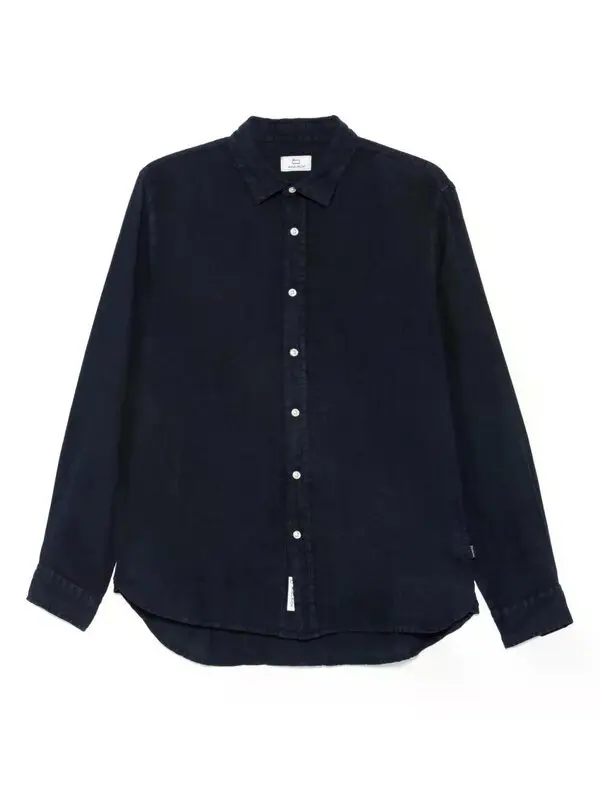 Woolrich Linen Shirt - Blue