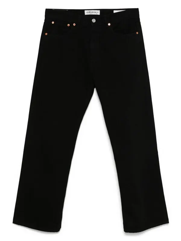 Our Legacy Third Cut Jeans - Black Selvedge
