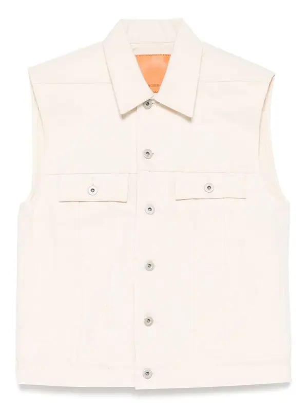 Rick Owens Sleeveless Trucker Jacket