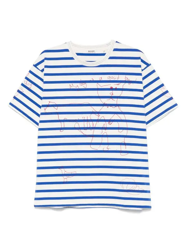 BODE Margate T-shirt - Blue
