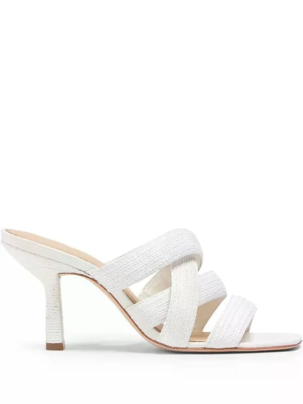 Cinq À Sept 80mm Dina Sandals - White