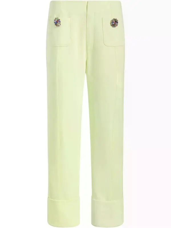 Cinq À Sept Pamela Trousers - Green
