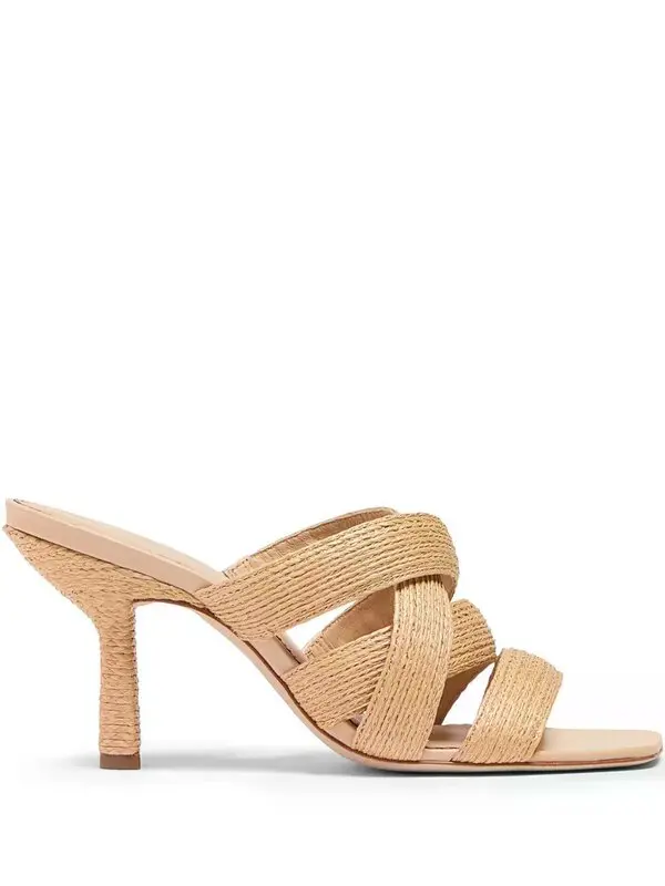 Cinq À Sept 80mm Dina Sandals - Neutrals