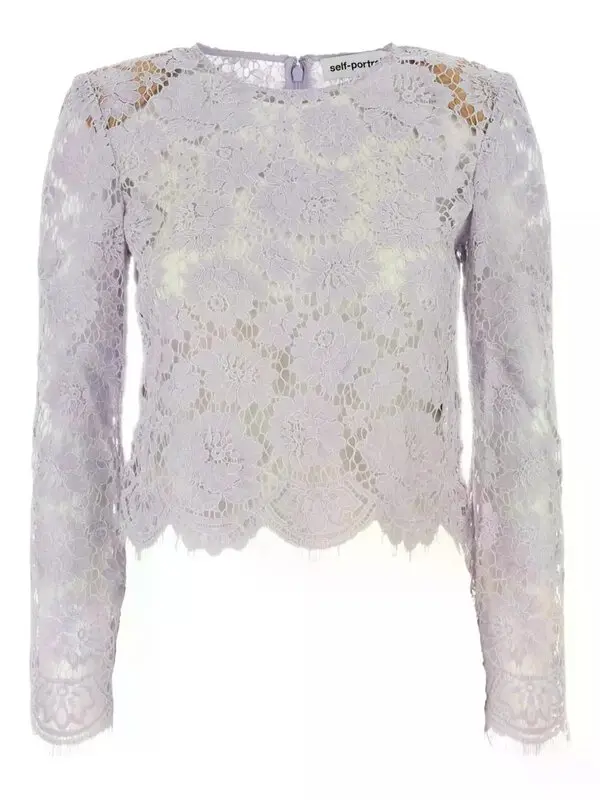 SELF-PORTRAIT Lace Blouse
