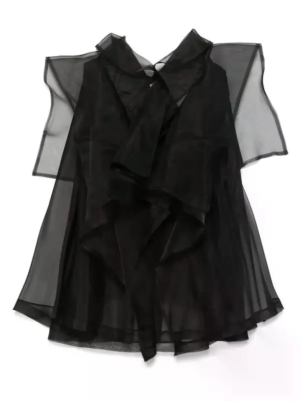 Khaite Santana Blouse - Black