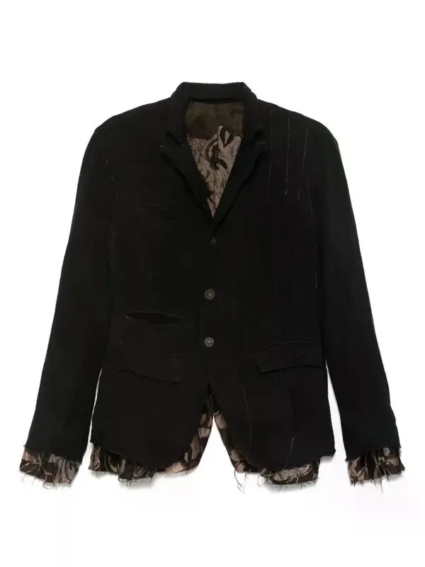 CHIAHUNG SU Raw-cut Blazer