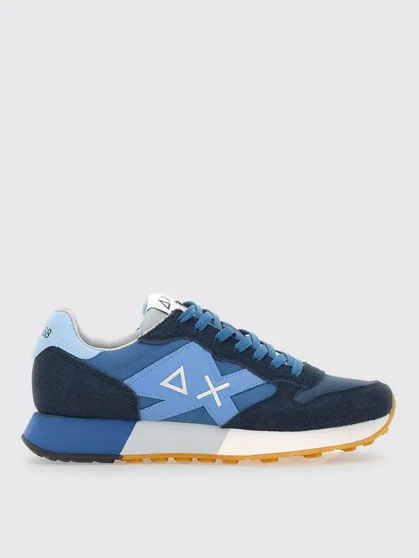 SUN 68 Lace-up Sneakers - Blue