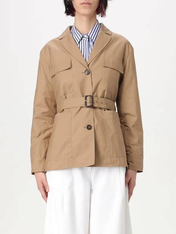 Max Mara Belted Jacket - Camel