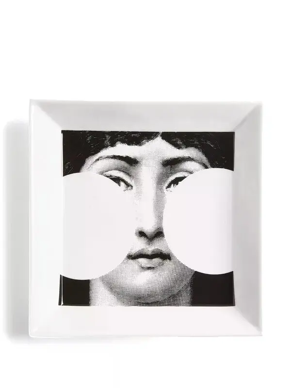 FORNASETTI Tema E Variazioni N.149 Plate - White