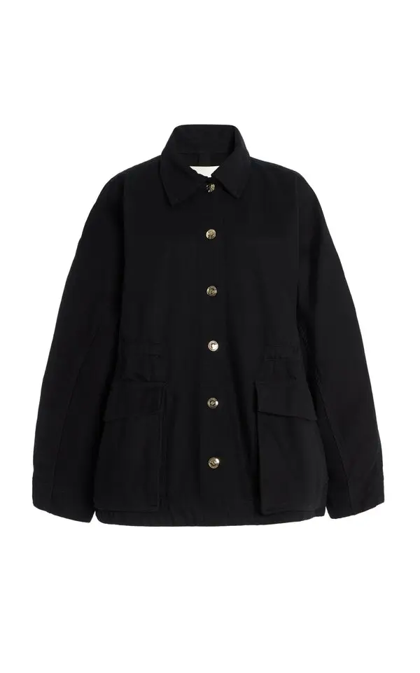 RÙADH Constance Denim Jacket - Black