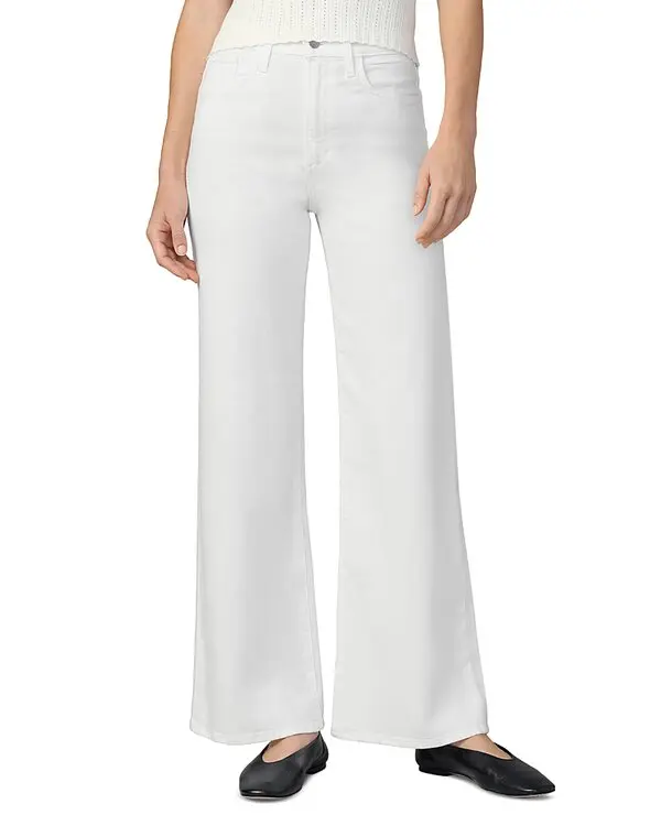 Joe's Jeans The Mia High Rise Wide Leg Petite Jeans - White