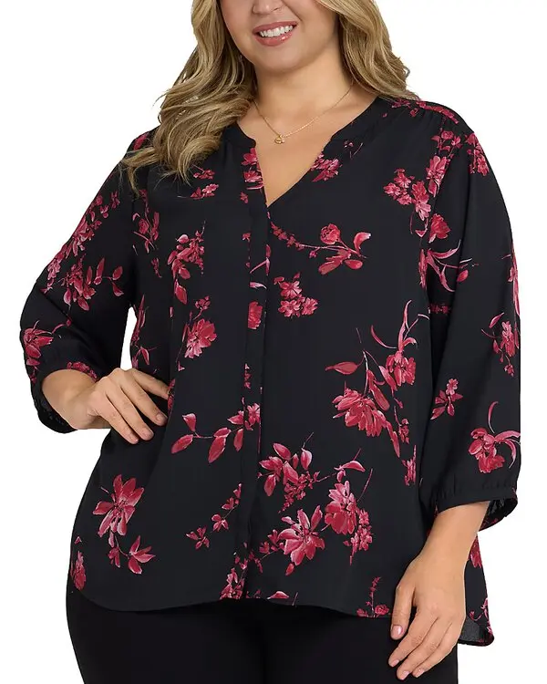 NYDJ Pintuck Blouse - Vivienne