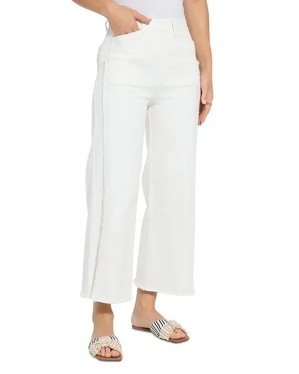 Lyssé Noah High-waist Wide Leg Crop Jeans