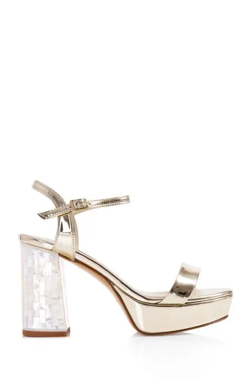 FREYA ROSE Gigi Pearl Heel Sandal