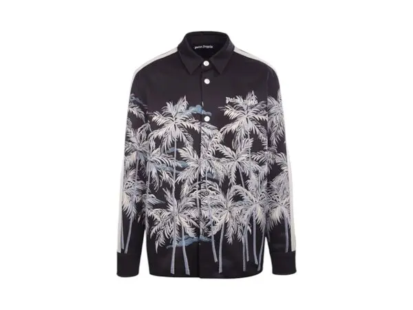 Palm Angels Allover Palms Track Shirt