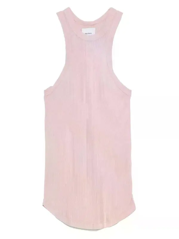 HALFBOY Fine-ribbed Tank Top