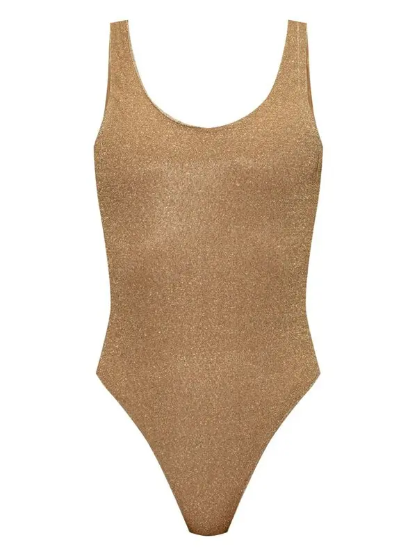 Oseree Lumière Sporty Swimsuit - Grey