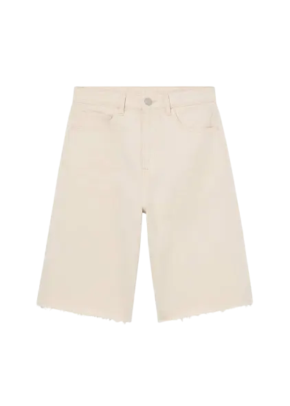 RÓHE Baggy Denim Knee Shorts