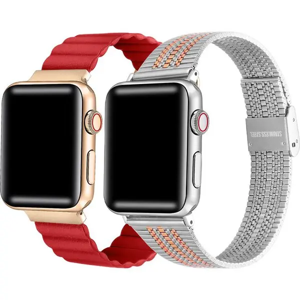 THE POSH TECH 2-pack Apple Watch® Bands - Assorted