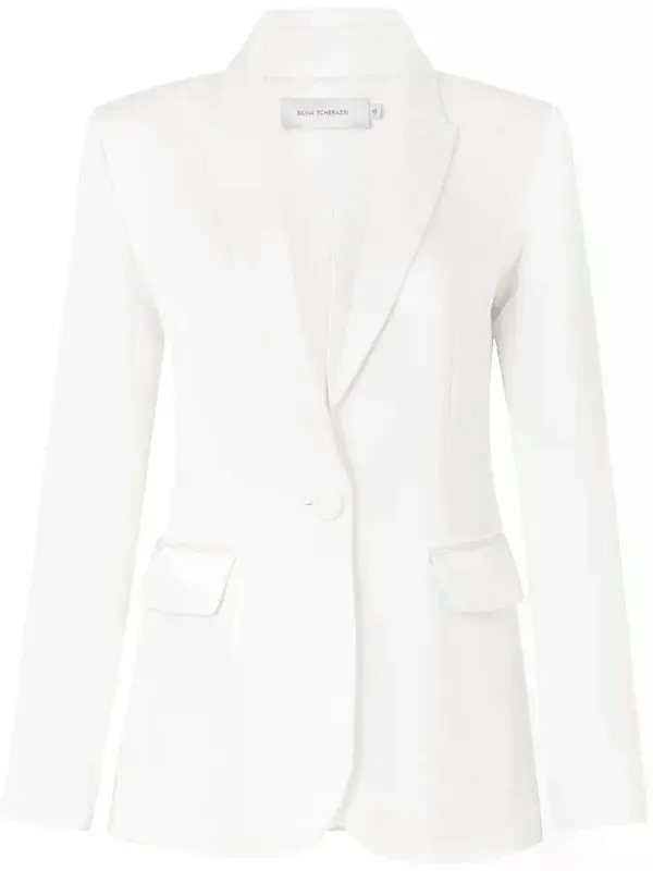 Silvia Tcherassi Rebeca Blazer - White