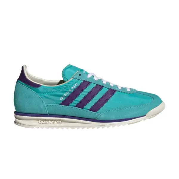Adidas Sporty & Rich Sl72 Og Sneakers - Teal