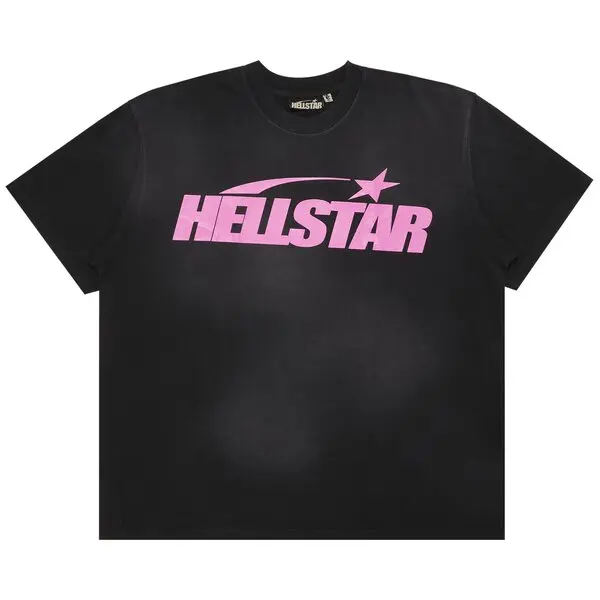 HELLSTAR Classic T-shirt /pink - Black