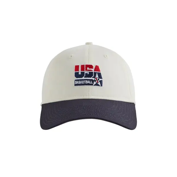 Kith X New Era For Usa Basketball Aaron Cap - Cream